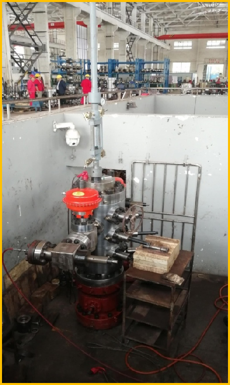 Wellhead X Mas Tree API 6A Stainless Steel Forging Oilfield Christmas Tree