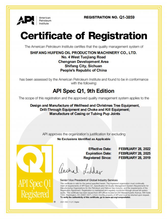 High Performance API 6A Flat Gate Valve For Oilfield And Wellhead